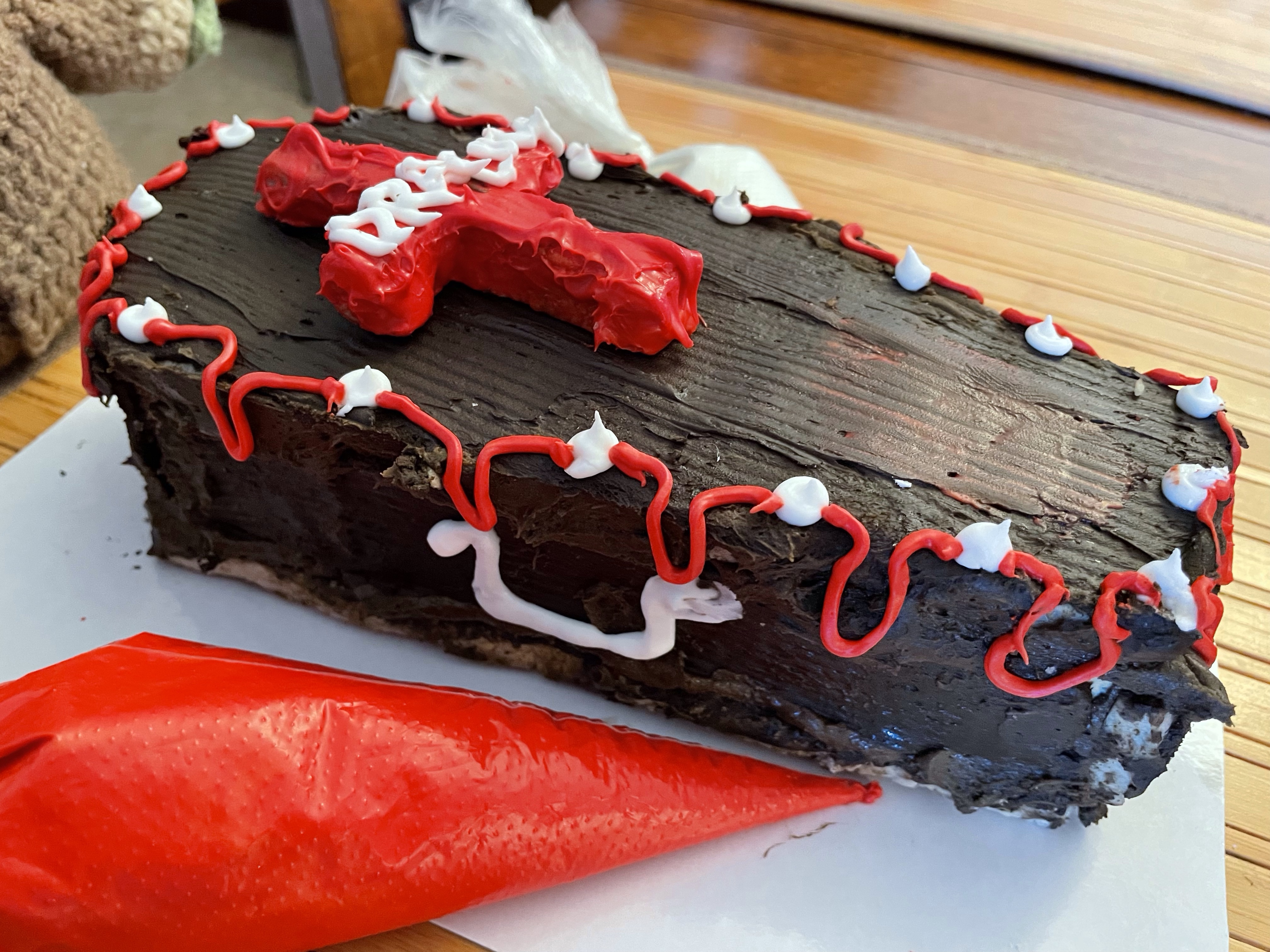 Halloween Baking : 3 D Vampire Coffin – chefbari